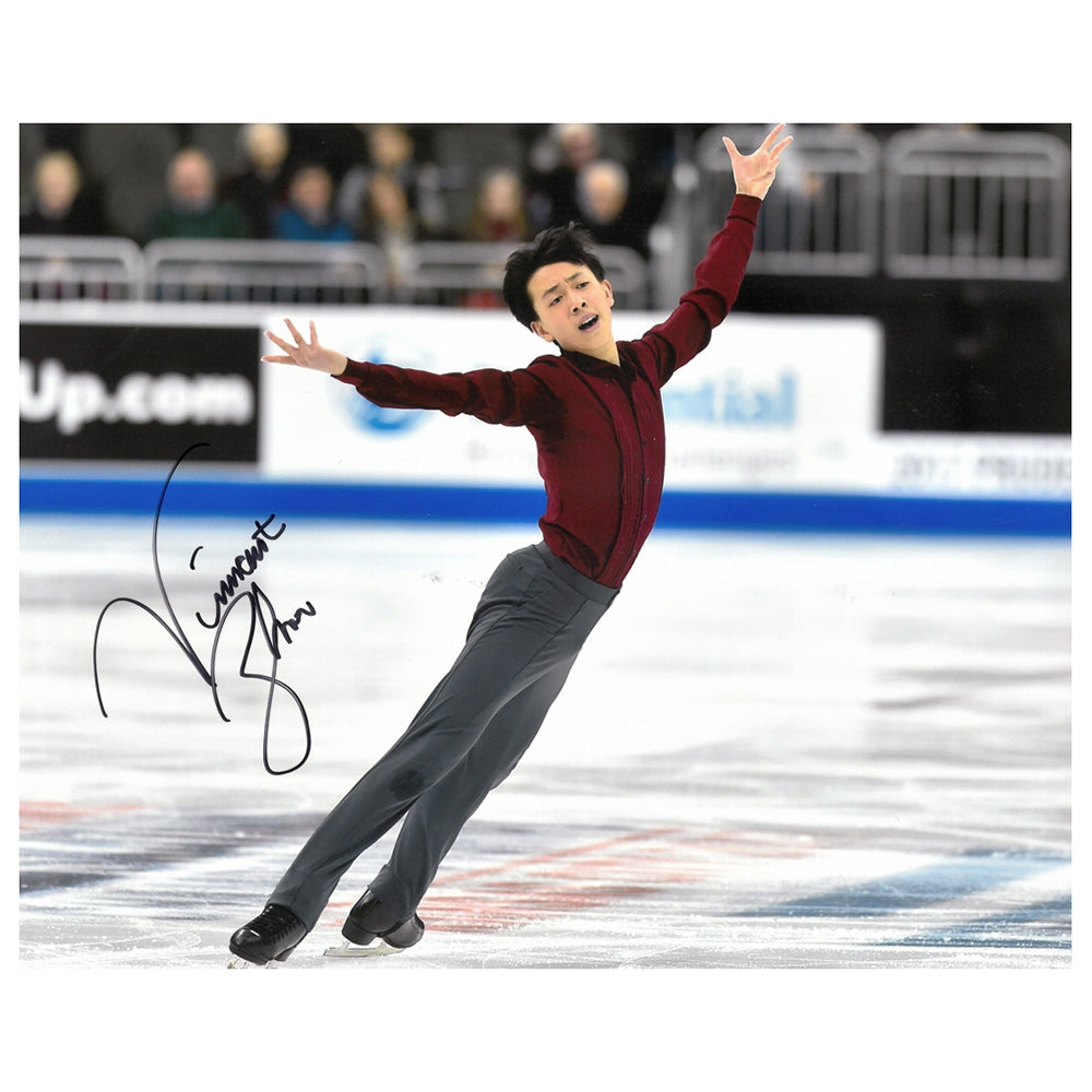 2018 Vincent Zhou Autographed Photo – STARS ON ICE OFFICIAL STORE