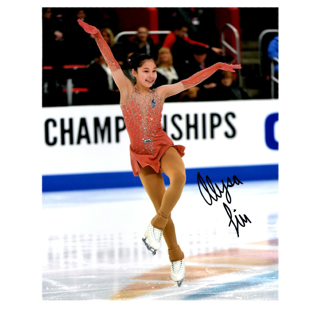 2019 Alysa Liu Autographed Photo – STARS ON ICE OFFICIAL STORE